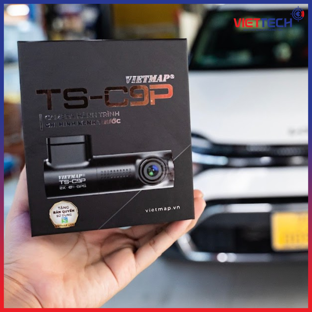 Camera Hành Trình Vietmap TS-C9P Ghi Hình 2K Độ Nét 2K Tại Đây